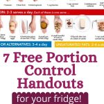 7 Portion Control Handouts to Put on Your Fridge - Health Beet