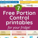 7 Portion Control Handouts to Put on Your Fridge - Health Beet