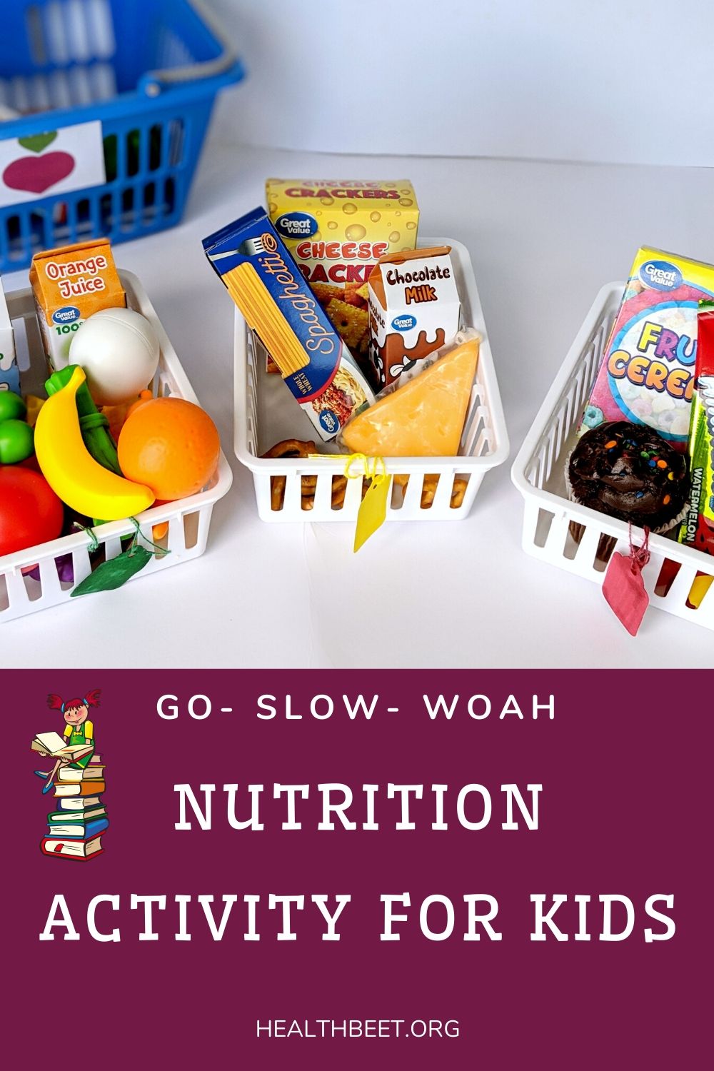 Go, Slow, Woah (Nutrition Activity for Kids) - Health Beet