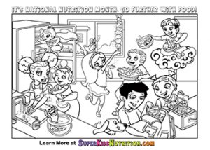 9 Free Printable Nutrition Coloring Pages for Kids - Health Beet