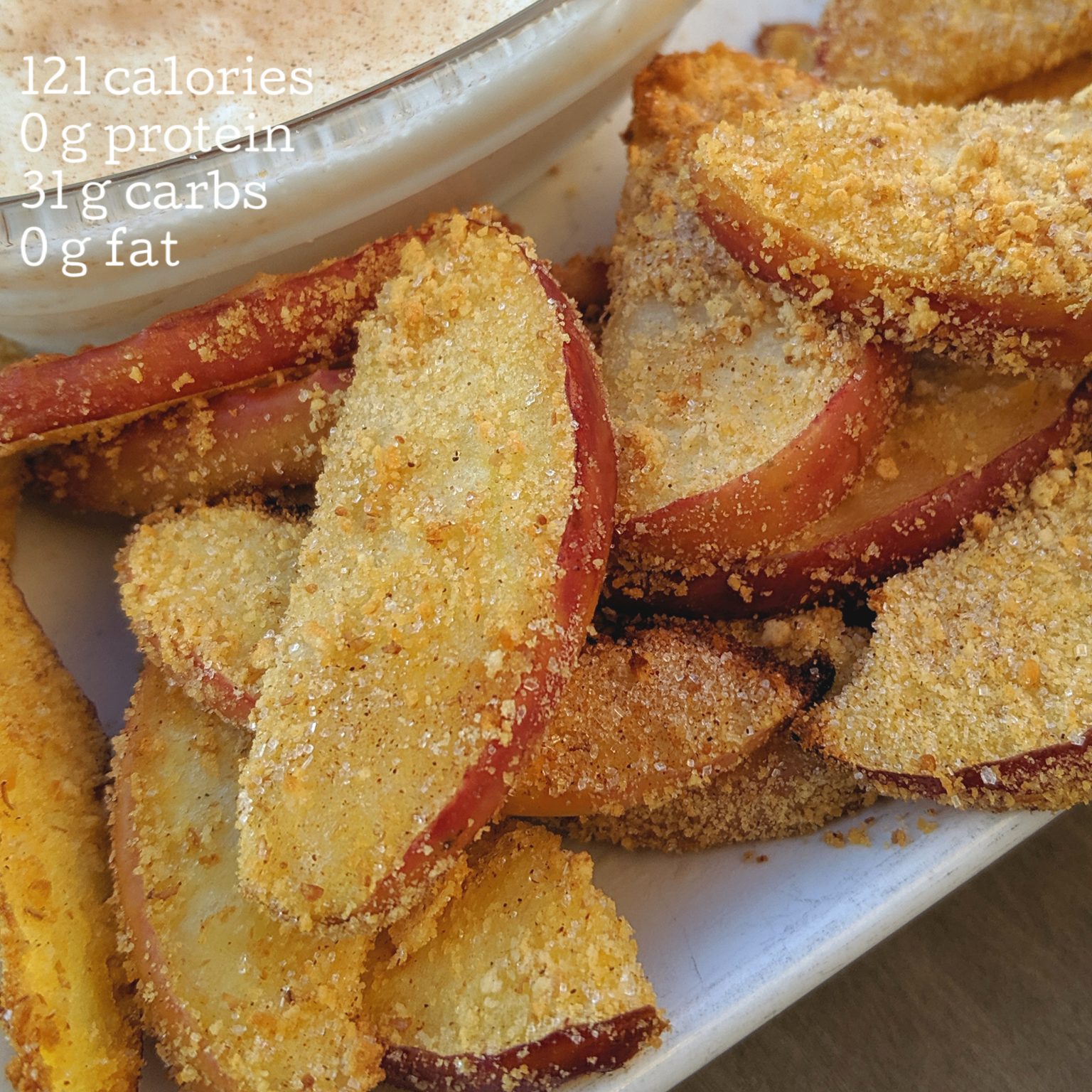 5 Minute Healthy Apple Fries - Health Beet
