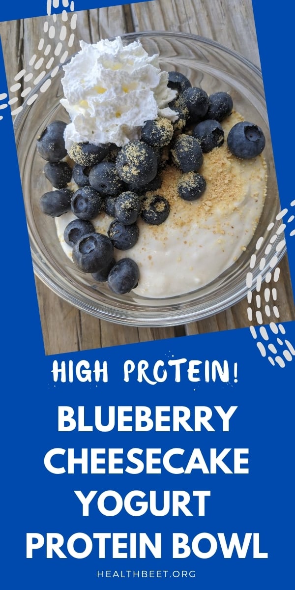 Blueberry Cheesecake Yogurt Protein Bowl Health Beet