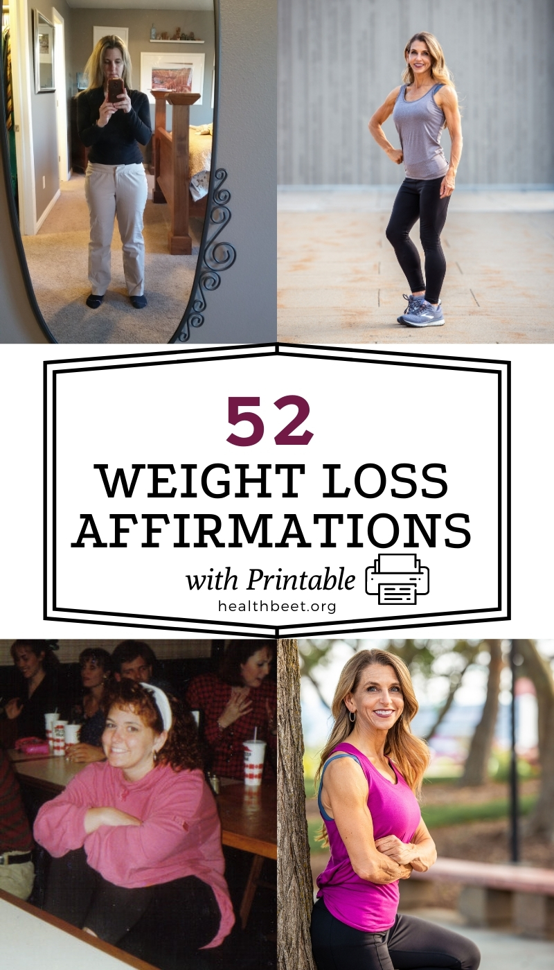 52 Weight Loss Affirmations To Start Using Today - Health Beet