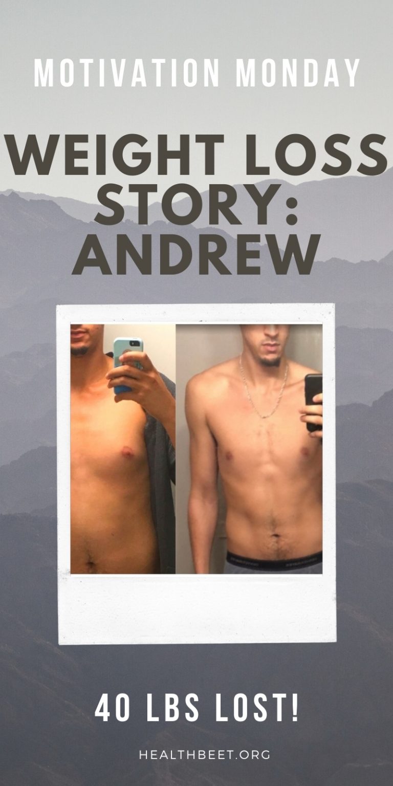 Andrew's 40 lb Weight Loss Success Story - Health Beet