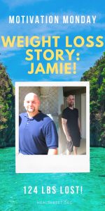 Jamie's 124 lb Weight Loss Story - Health Beet