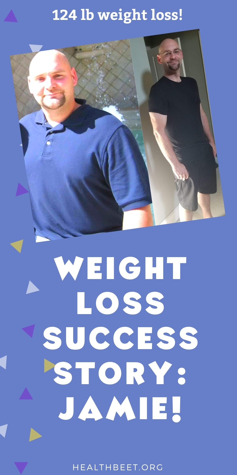 Jamie's 124 lb Weight Loss Story - Health Beet