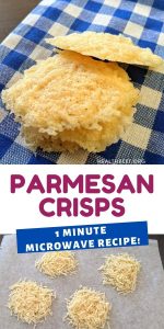 1 Minute Microwave Homemade Parmesan Crisps - Health Beet