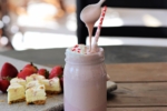 Next Level Strawberry Protein Shake - Health Beet