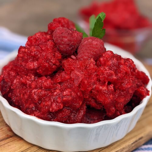 High Fiber Sugar Free Raspberry Italian Ice - Health Beet