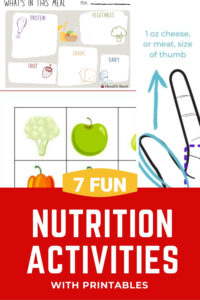 7 Fun Nutrition Activities for Teaching Choose MyPlate {with Free ...