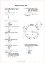 MyPlate Nutrition Quiz for Grades 4-9 - Health Beet