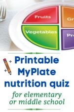 MyPlate Nutrition Quiz for Grades 4-9 - Health Beet