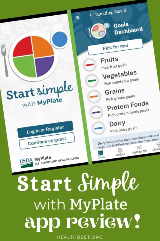 MyPlate App Review Health Beet