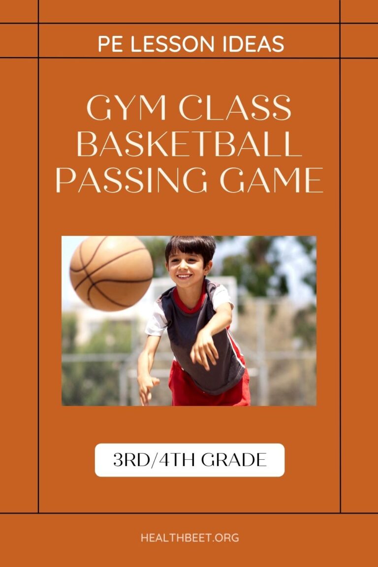 Basketball Passing Game for Gym Class - Health Beet
