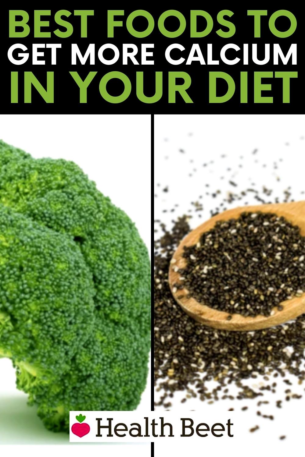 Best Foods to Get More Calcium in Your Diet - Health Beet