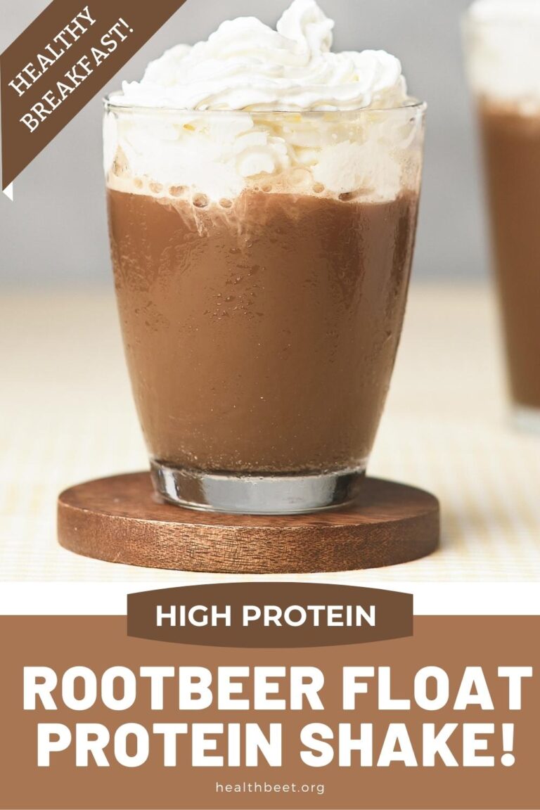 Root Beer Float Protein Shake Recipe-135 calories - Health Beet