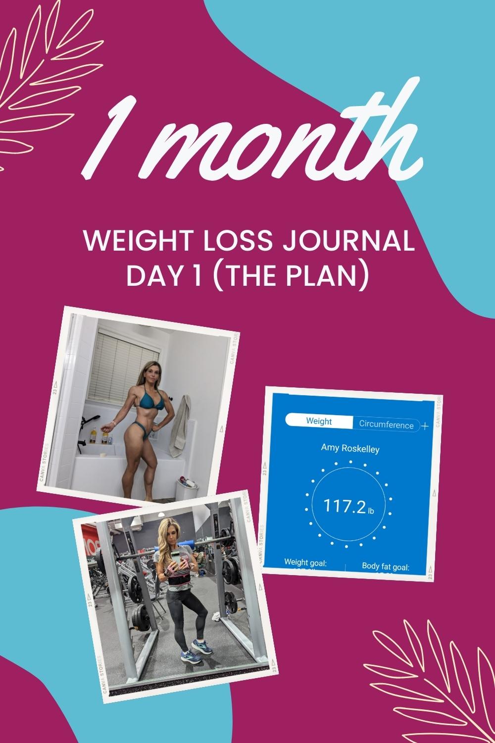 My 1 Month Weight Loss Journal- Day 1 - Health Beet