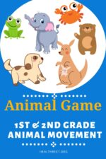 Animal Movement - 1st and 2nd Grade PE Game - Health Beet
