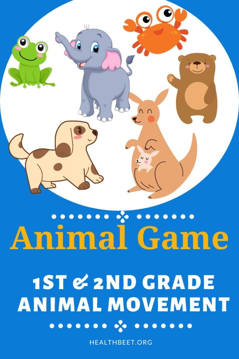 Animal Movement - 1st and 2nd Grade PE Game - Health Beet