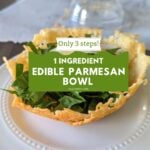 1 Ingredient Edible Cheese Bowl {In 2 Easy Steps!} 105 calories ...