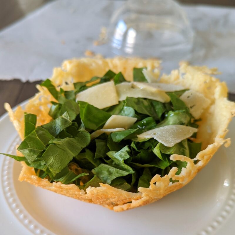 1 Ingredient Edible Cheese Bowl {In 2 Easy Steps!} 105 calories ...