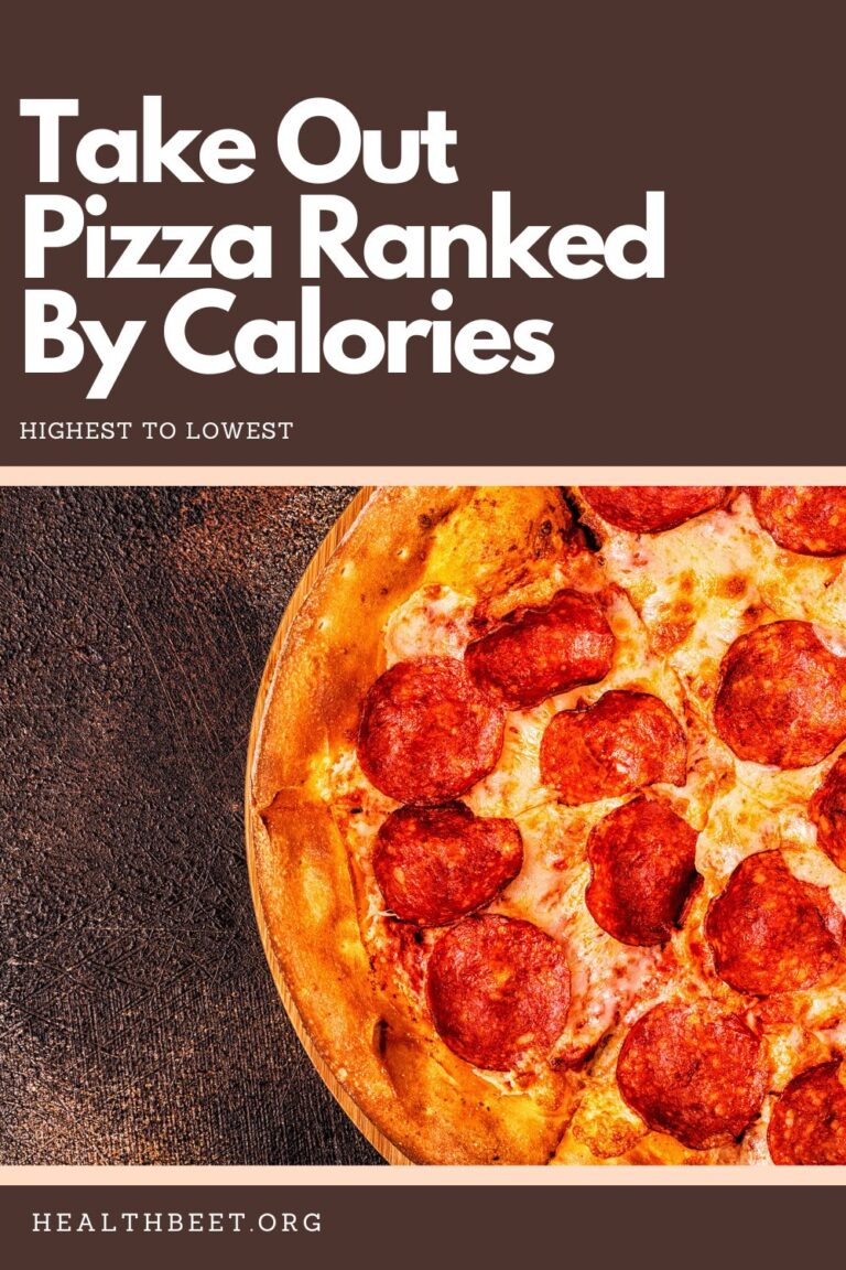 Calories in a Slice Of Pizza from your Favorite Pizza Take-out: Ranked ...