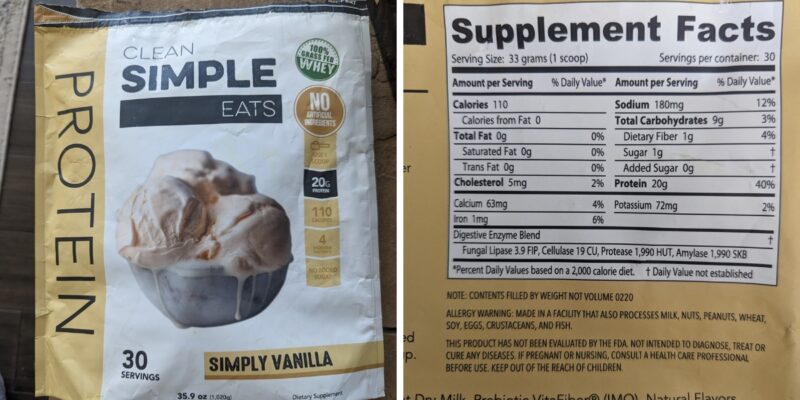 The Best Vanilla Protein Powder {For Taste, Calories, and Macros ...
