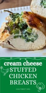 Cream Cheese and Broccoli Stuffed Chicken Breasts - Health Beet
