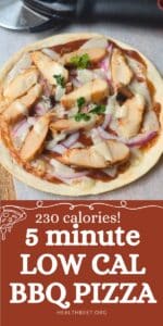 Quick BBQ Chicken Tortilla Pizza - Health Beet