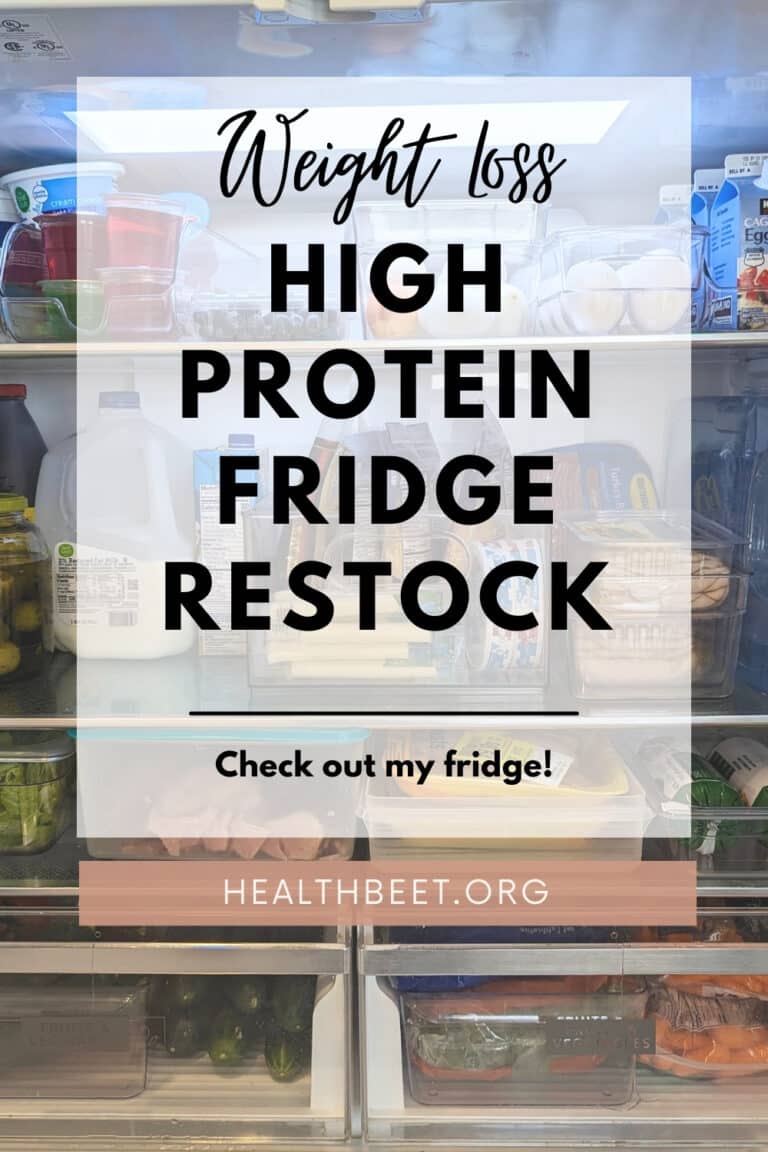 Healthy Fridge Restock {High Protein-Low Calorie} - Health Beet