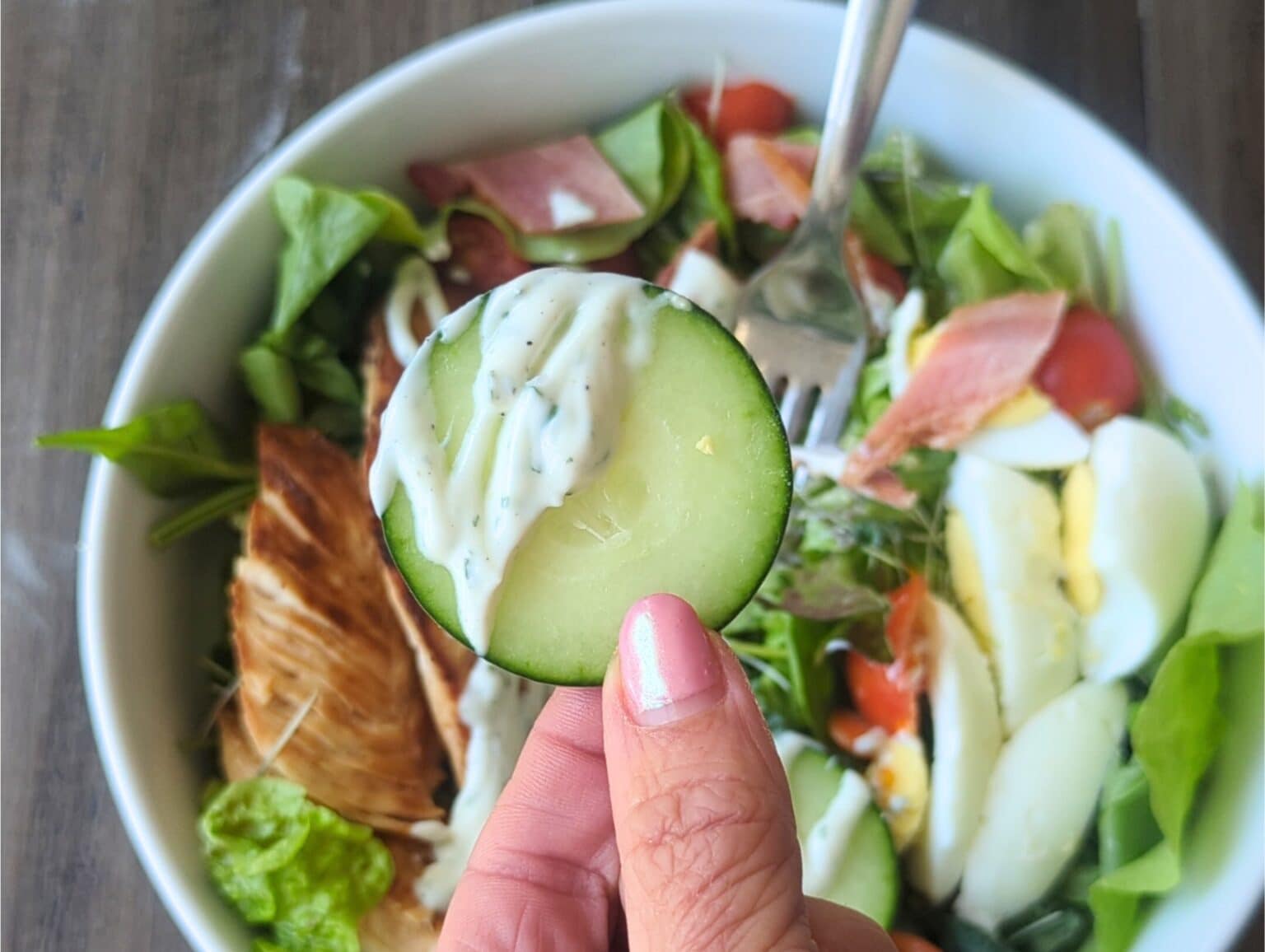 Thick and Creamy Low Calorie Ranch Dressing Recipe {11 calories per ...