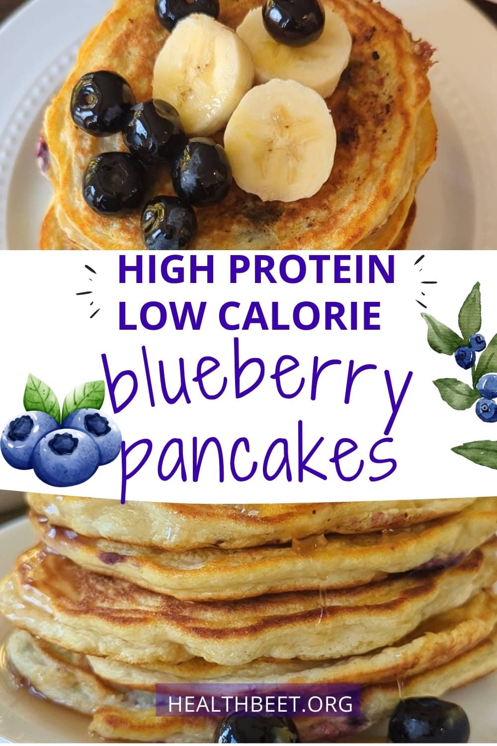 Low-Cal, High-Flavor: The High Protein Blueberry Pancakes That Kept Me ...