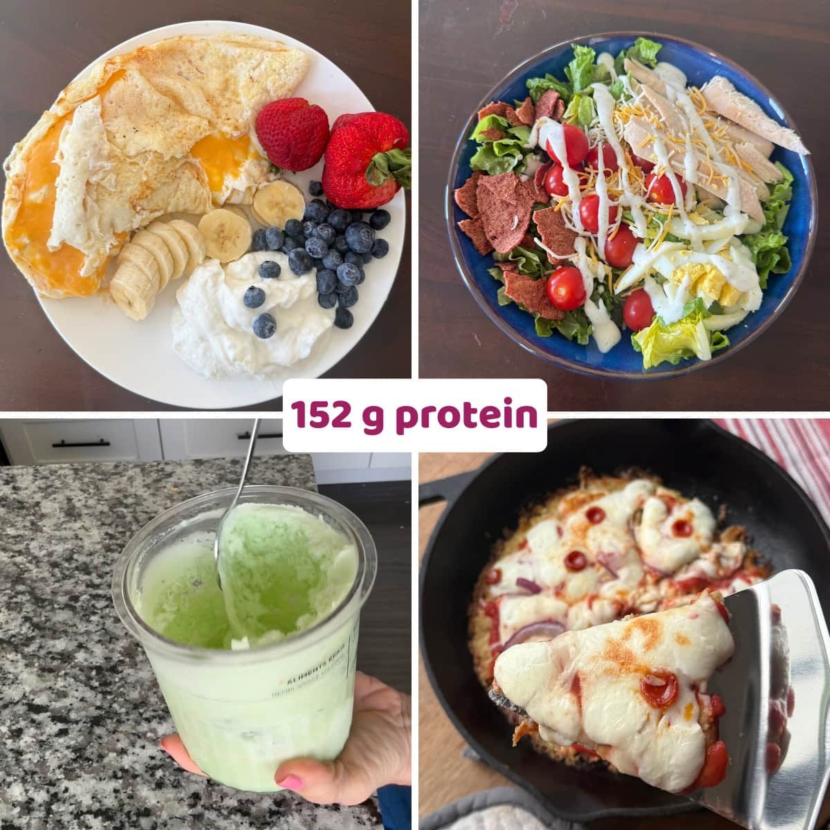 My 150g of Protein Day {Build Muscle + Lose Fat!} - Health Beet