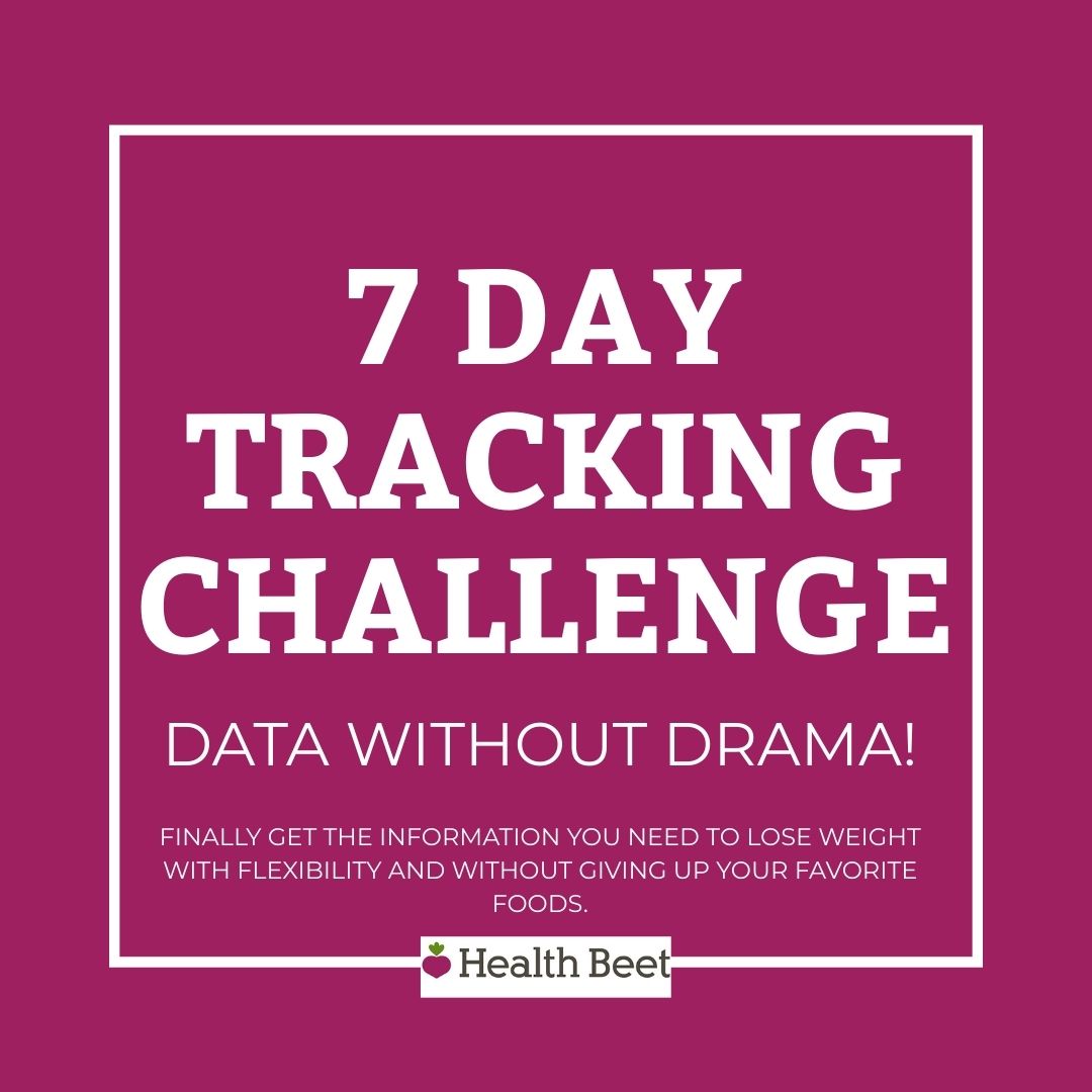 7 Day Calorie Tracking Challenge {Data without Drama} - Health Beet