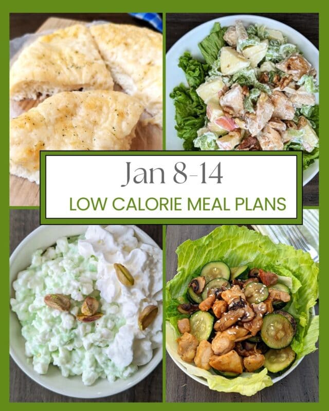 1300 Calorie Meal Plan {Week 2 Jan 8-14} - Health Beet